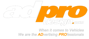 Custom Quality Vehicle Lettering Services Gallery | AdPro Design